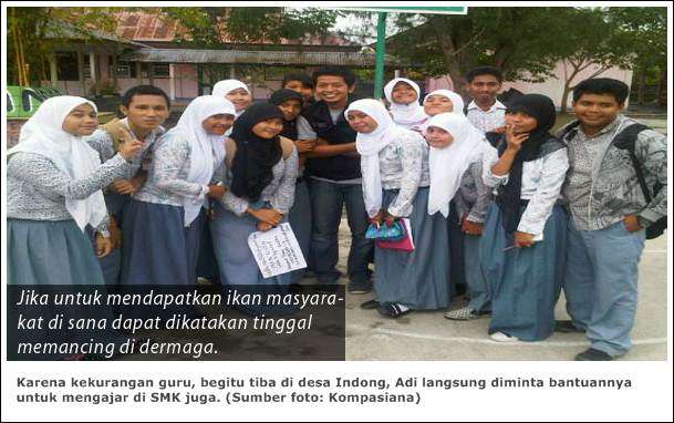 Kisah Alumni Elektro menjadi Pengajar Muda Desa Indong (2) “Penduduk Masih Kurang Peduli ...